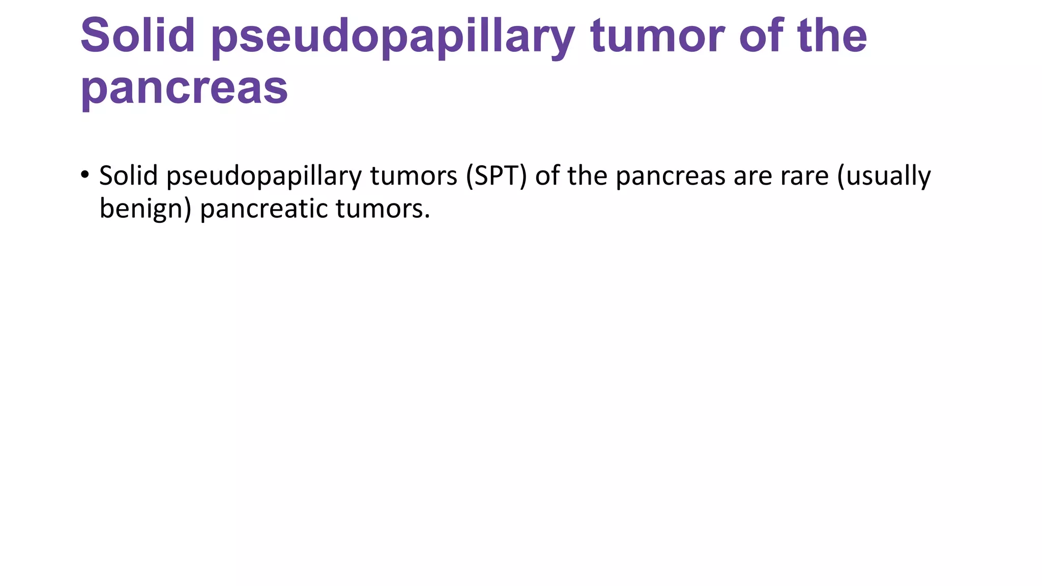 radiological imaging of pancreatic malignancy - solid neoplasms radiological imaging of exocrine ...