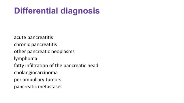 radiological imaging of pancreatic malignancy - solid neoplasms radiological imaging of exocrine ...