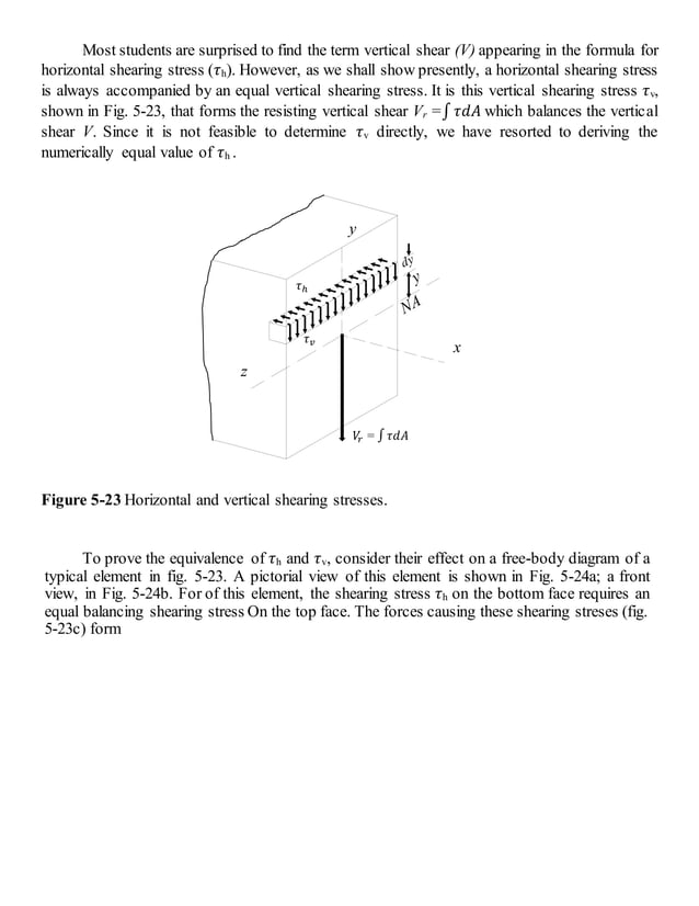 Stress in Beams (solid Mechanics) | PDF