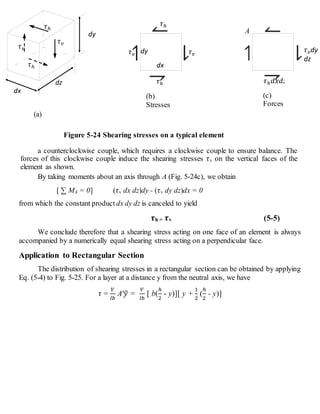 Stress in Beams (solid Mechanics) | PDF