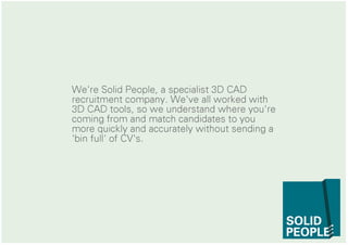 Solid People - CAD Recruitment Specialists | PDF
