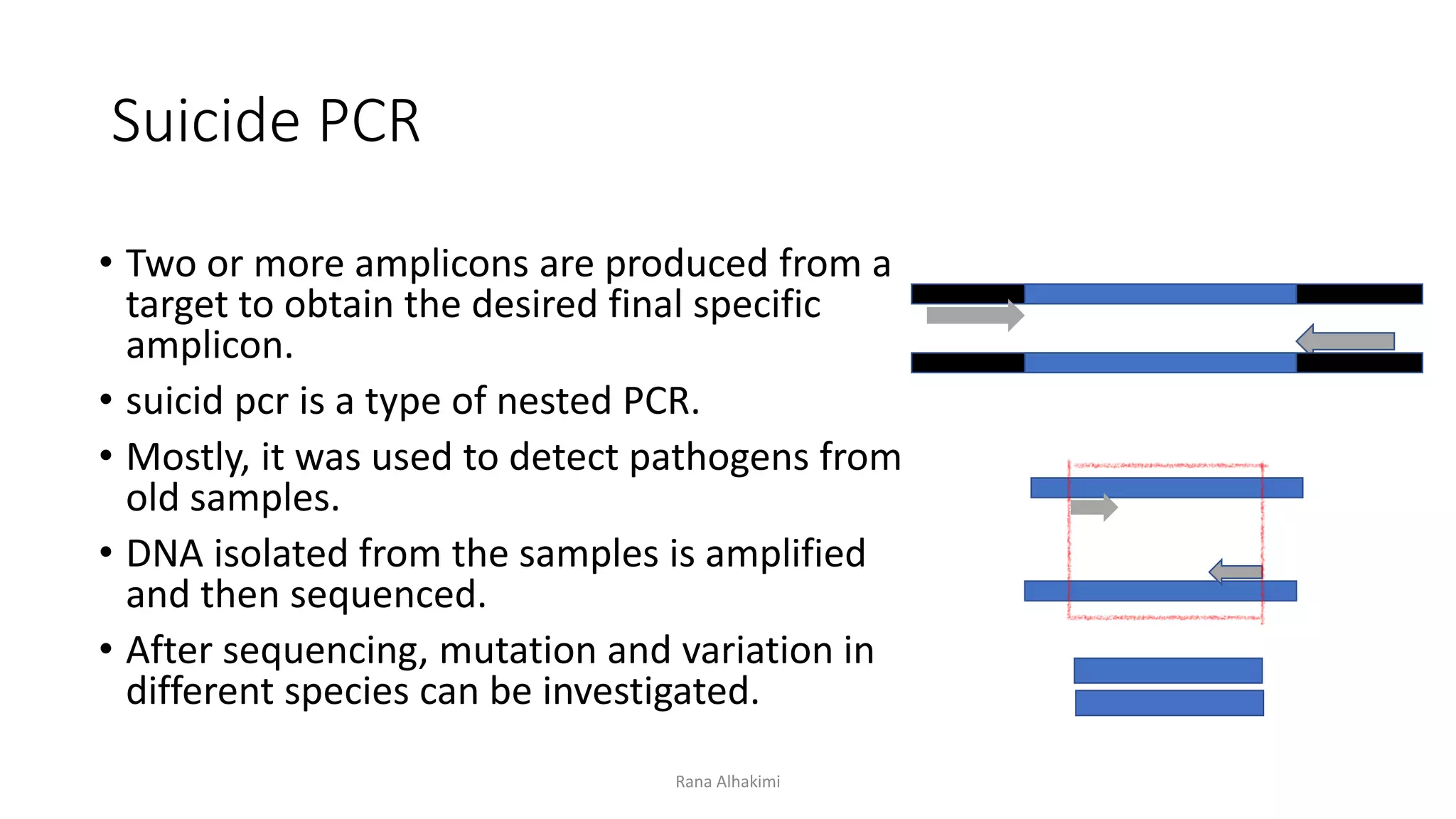 Solid phase pcr and suicide pcr | PDF
