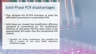 Solid phase pcr and suicide pcr | PDF | Chemistry | Science
