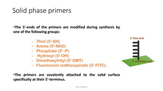 Solid phase pcr and suicide pcr | PDF