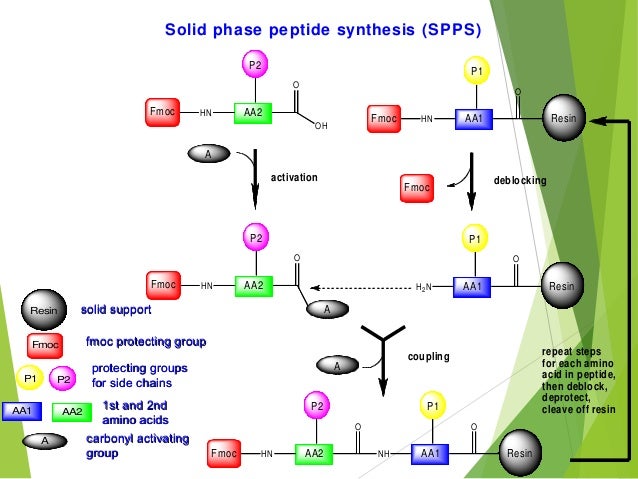 Solid phase peptide synthesis