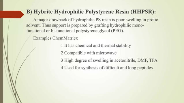 Solid Phase synthesis ppt & pptx New organic Synthesis | PPTX | Chemistry | Science