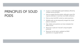 Solid pods and the future of the spatial web | PPT