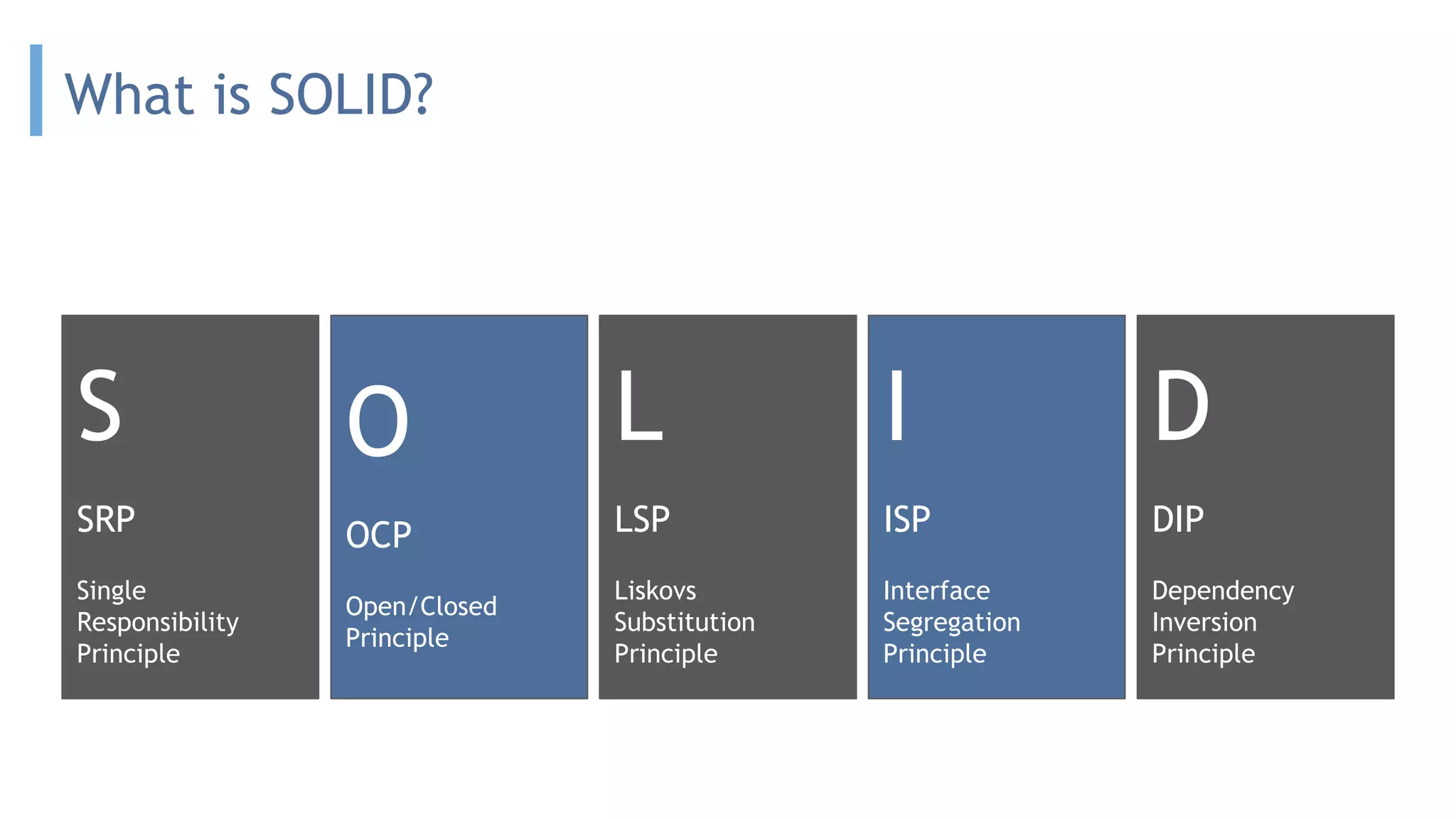 Solid principles | PPTX