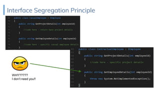 Solid principles | PPTX