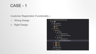 Solid principle 1-single responsibility principle (srp) | PPT