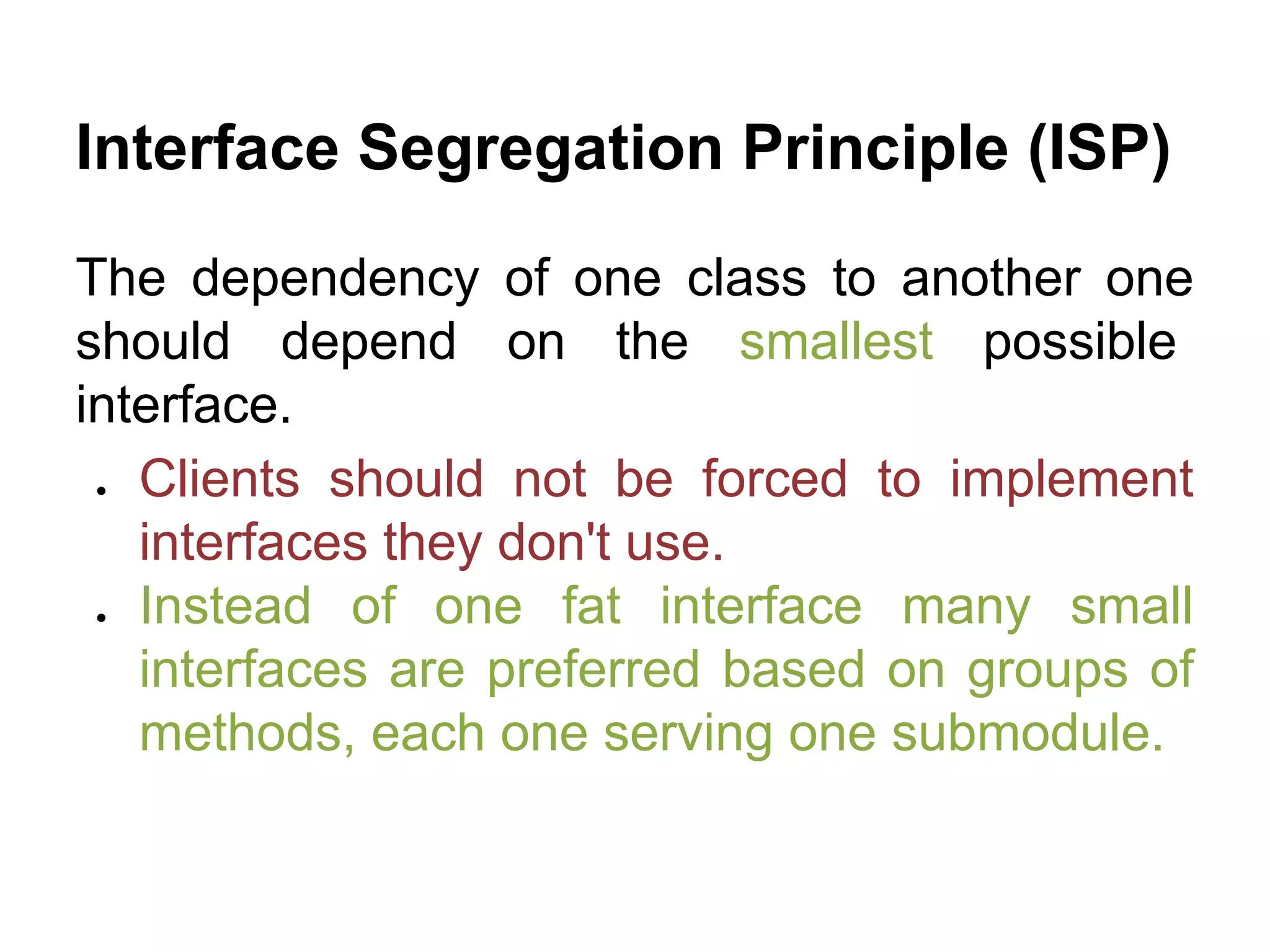 Solid principles - Object oriendte | PDF