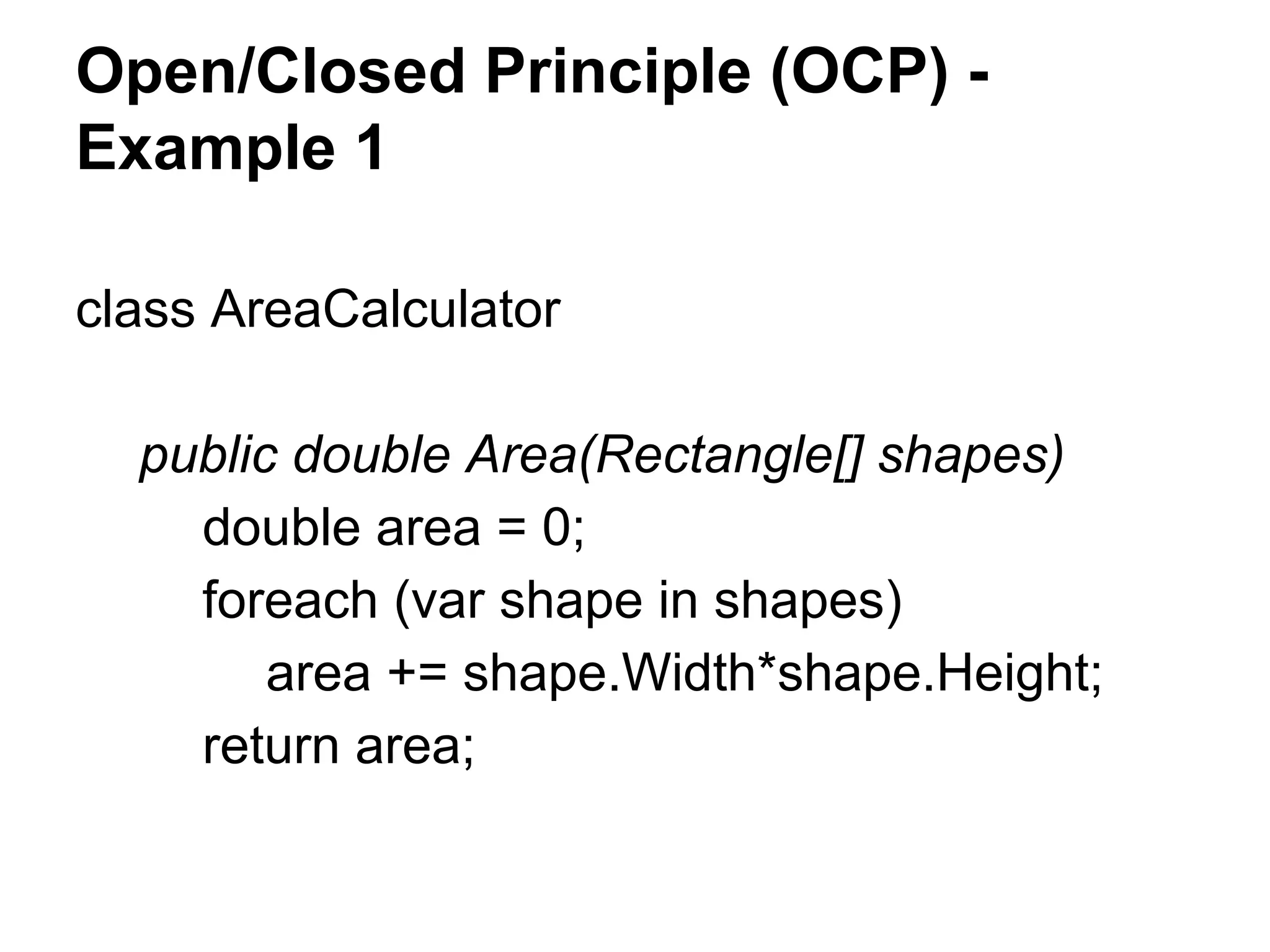 Solid principles - Object oriendte | PDF