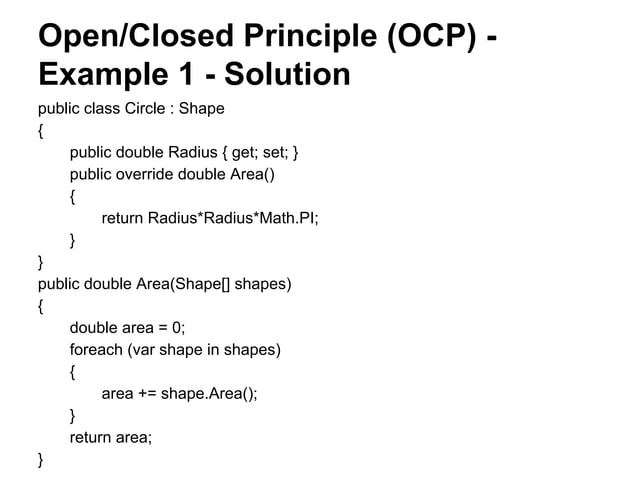Solid principles - Object oriendte | PPT
