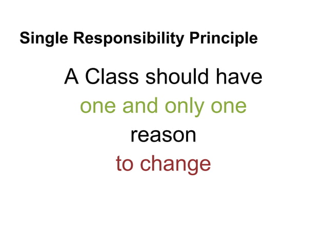 Solid principles - Object oriendte | PPT