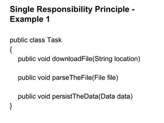Solid principles - Object oriendte | PPT