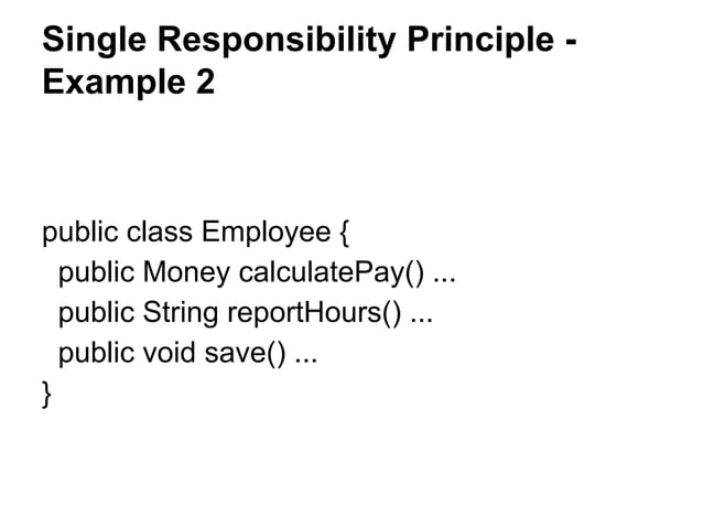 Solid principles - Object oriendte | PPT