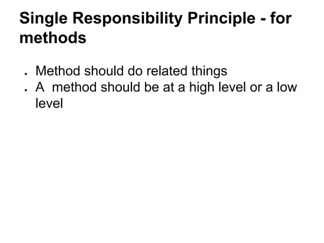 Solid principles - Object oriendte | PPT