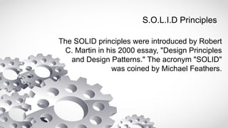 SOLID Principles principals for Programming | PPT