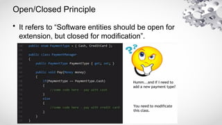 SOLID Principles principals for Programming | PPTX