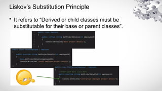 SOLID Principles principals for Programming | PPTX