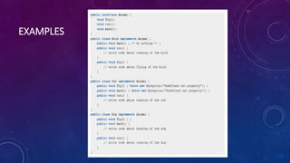 Solid principles – interface segregation principle | PPTX