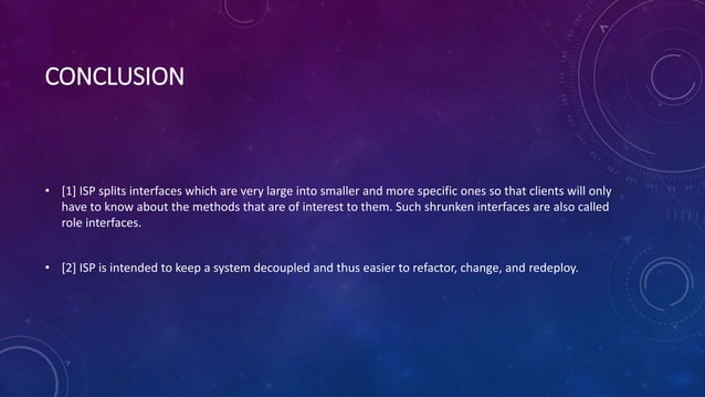 Solid principles – interface segregation principle | PPTX Solid principles – interface segregation principle | PPTX