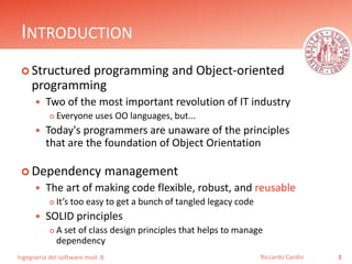 SOLID - Principles of Object Oriented Design | PPTX
