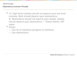 Solid principles of oo design | PDF | Programming Languages | Computing