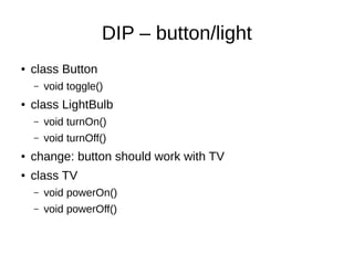 SOLID refactoring - racing car katas | PPT