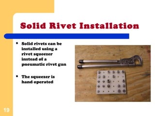 Solid rivets | PPT