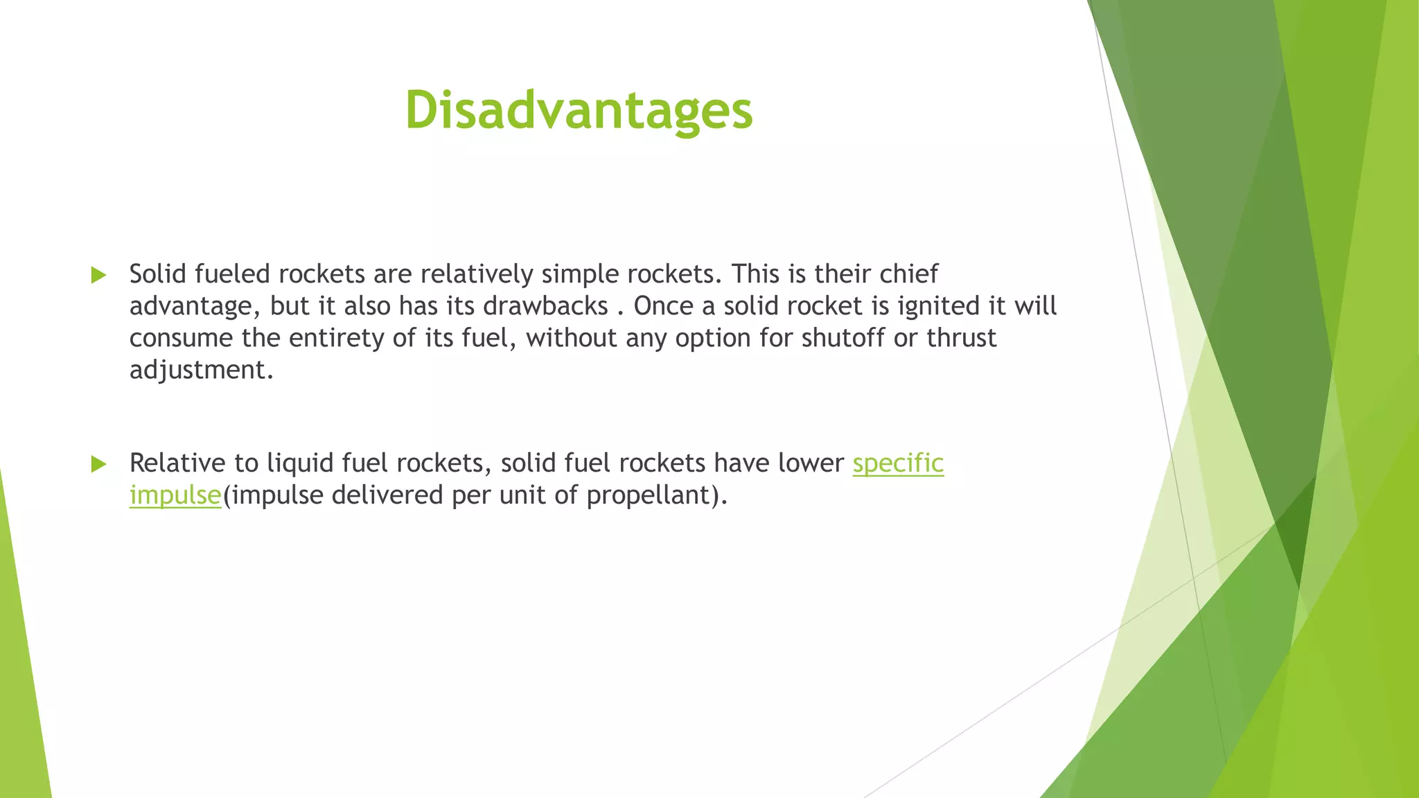 Solid rocket propellant | PPTX