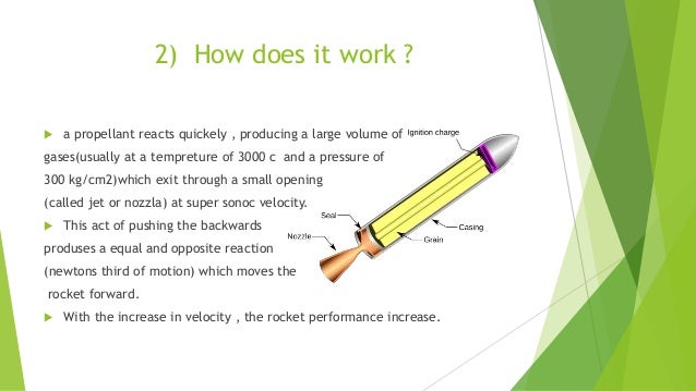 Idealized Solid Propellant Rocket Major Components Are