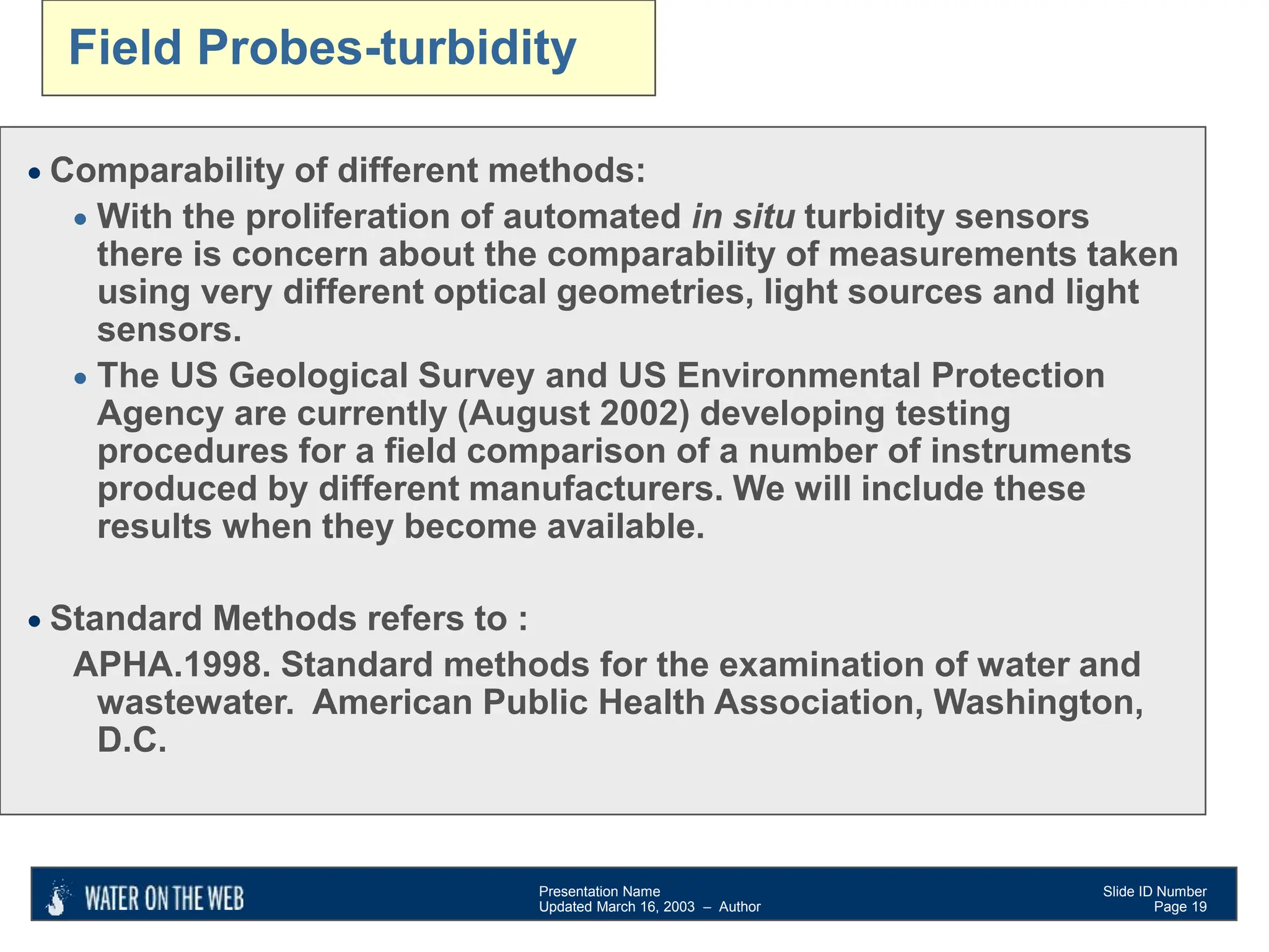 solids.ppt about turbidity and tss and solids | PPT