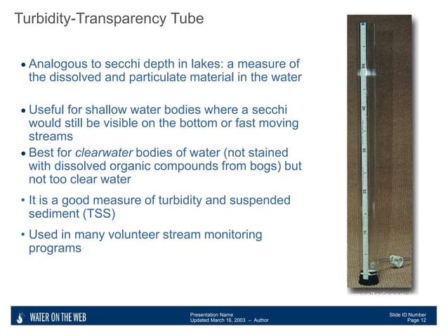 solids.ppt about turbidity and tss and solids | PPT