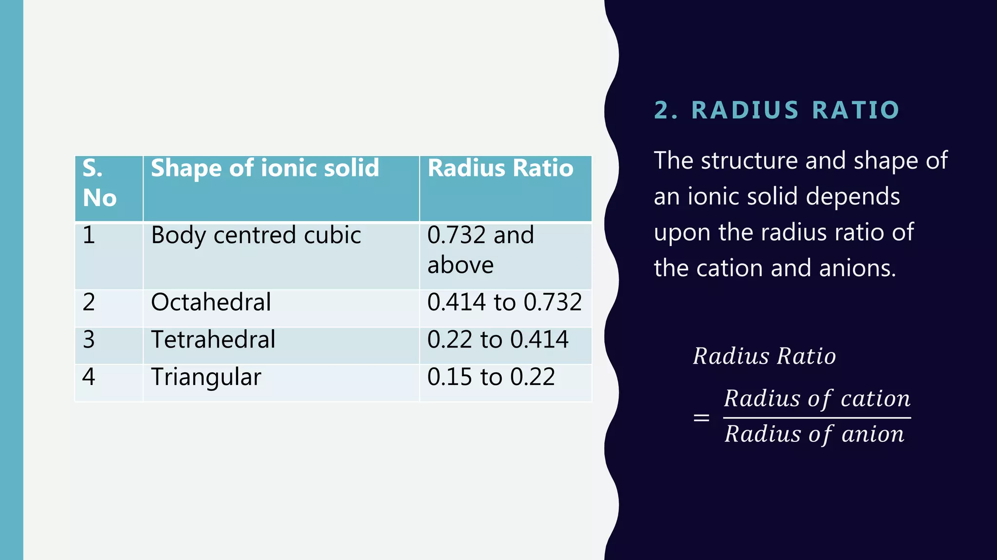 Solids - Arrangement of solid particles | PPT