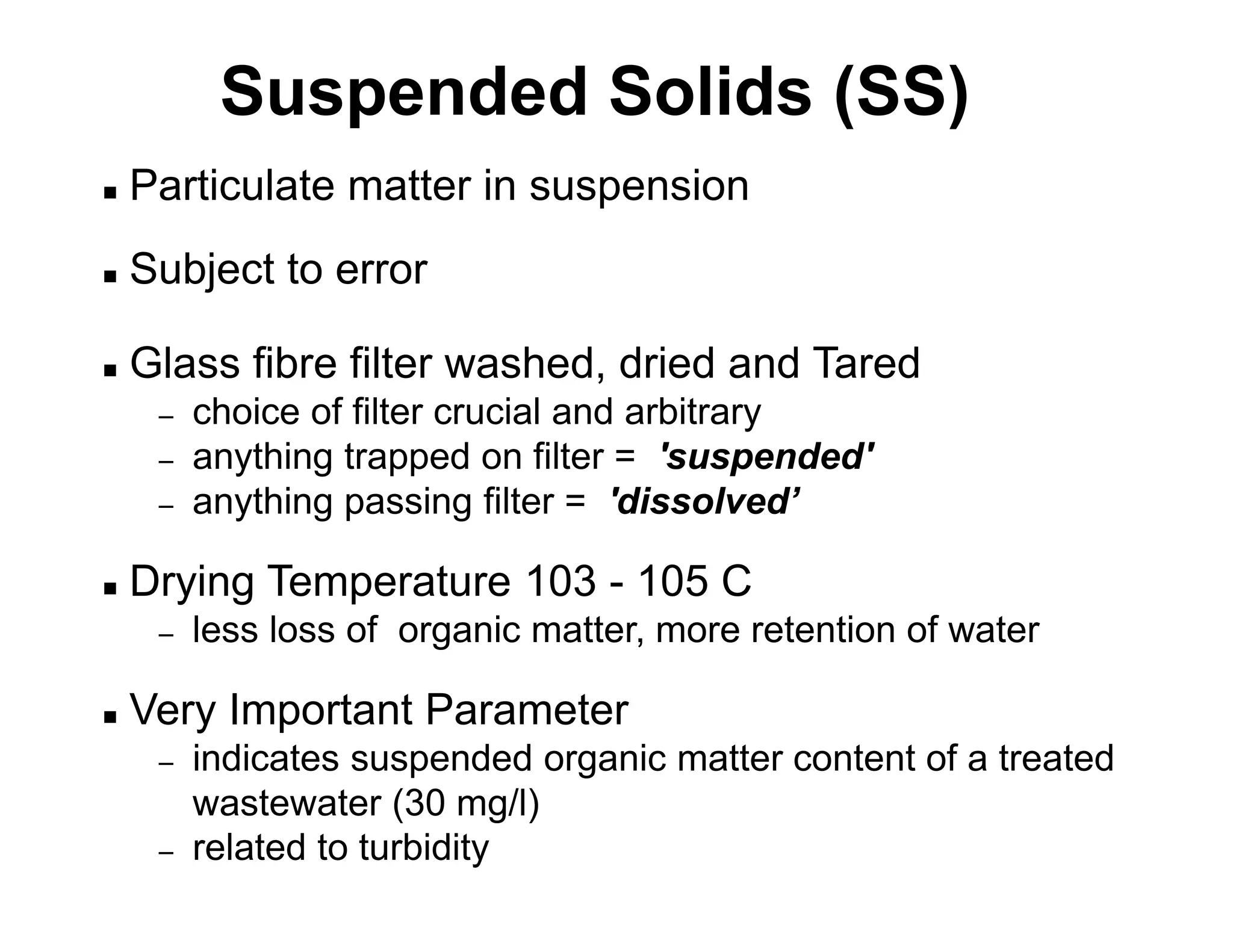 Solids Measurement by Gravimetry: Presentation | PPT