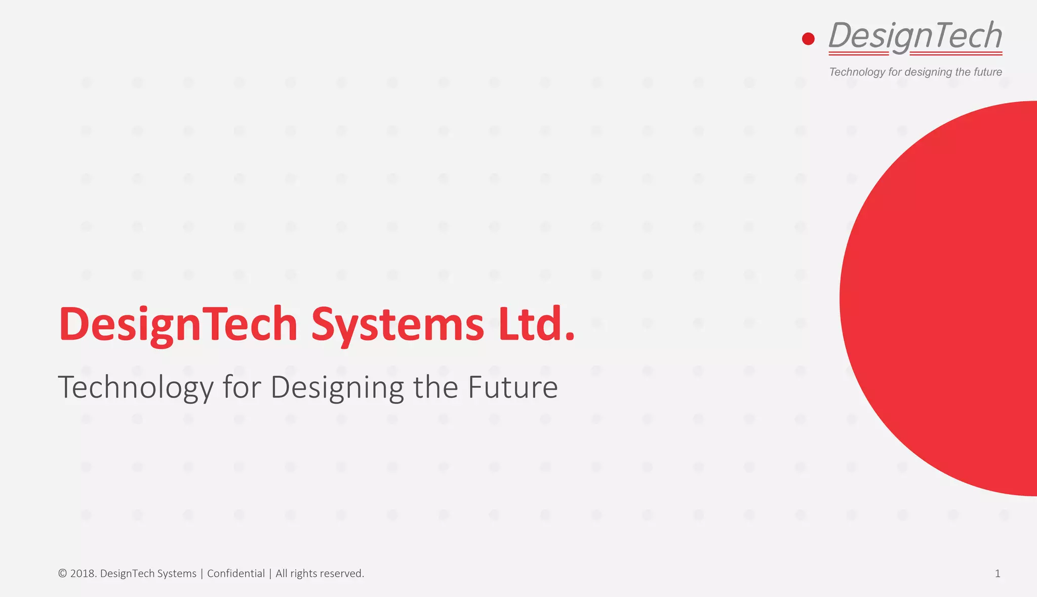 DesignTech Systems Solidscape Corporate Presentation | PPT