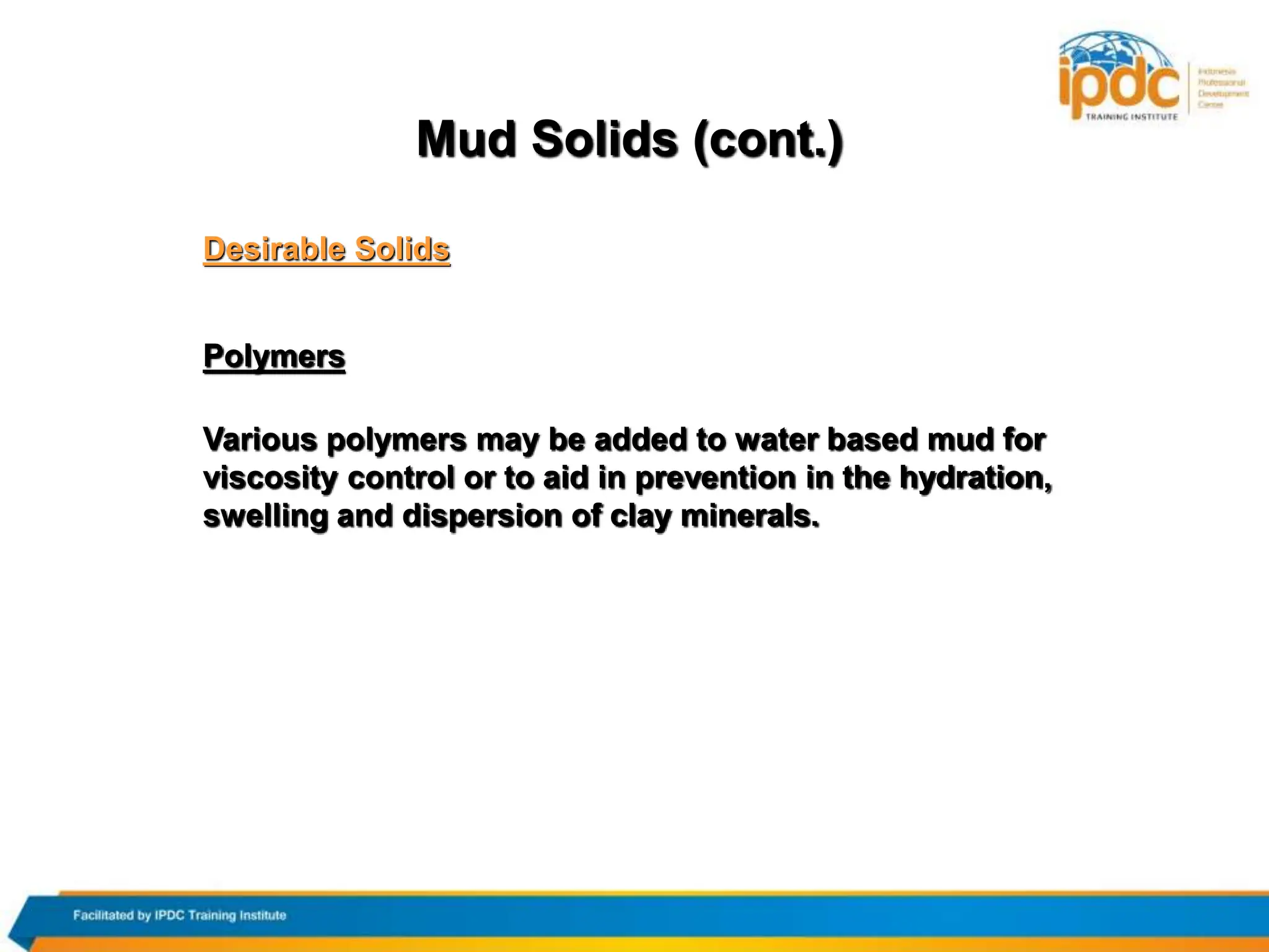 Solids Control Presentation for oil and gas well | PPTX