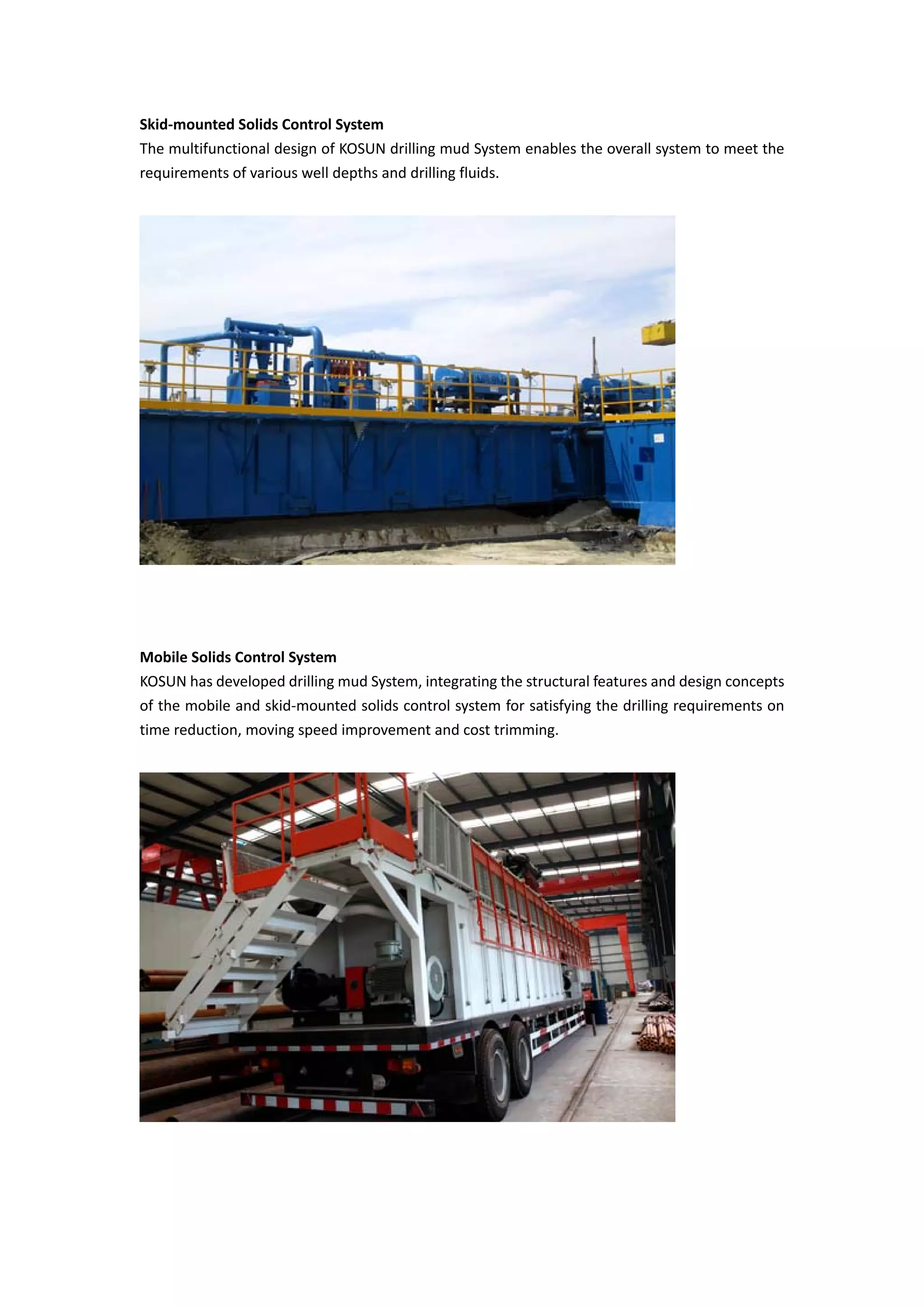 Solids control system | PDF | Home Appliances | Home & Garden