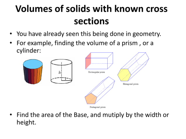 Solids cross section | PPT
