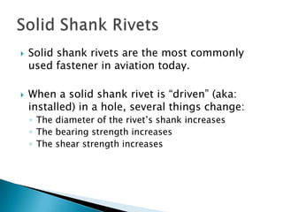 Solid Shank Rivet Codes | PPTX