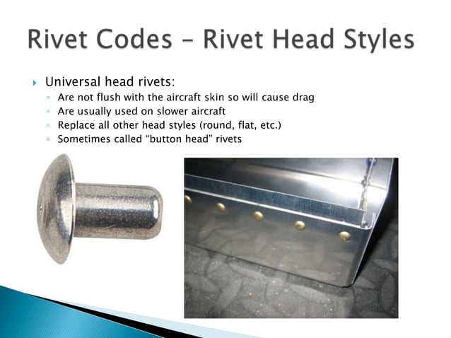 Solid Shank Rivet Codes | PPTX