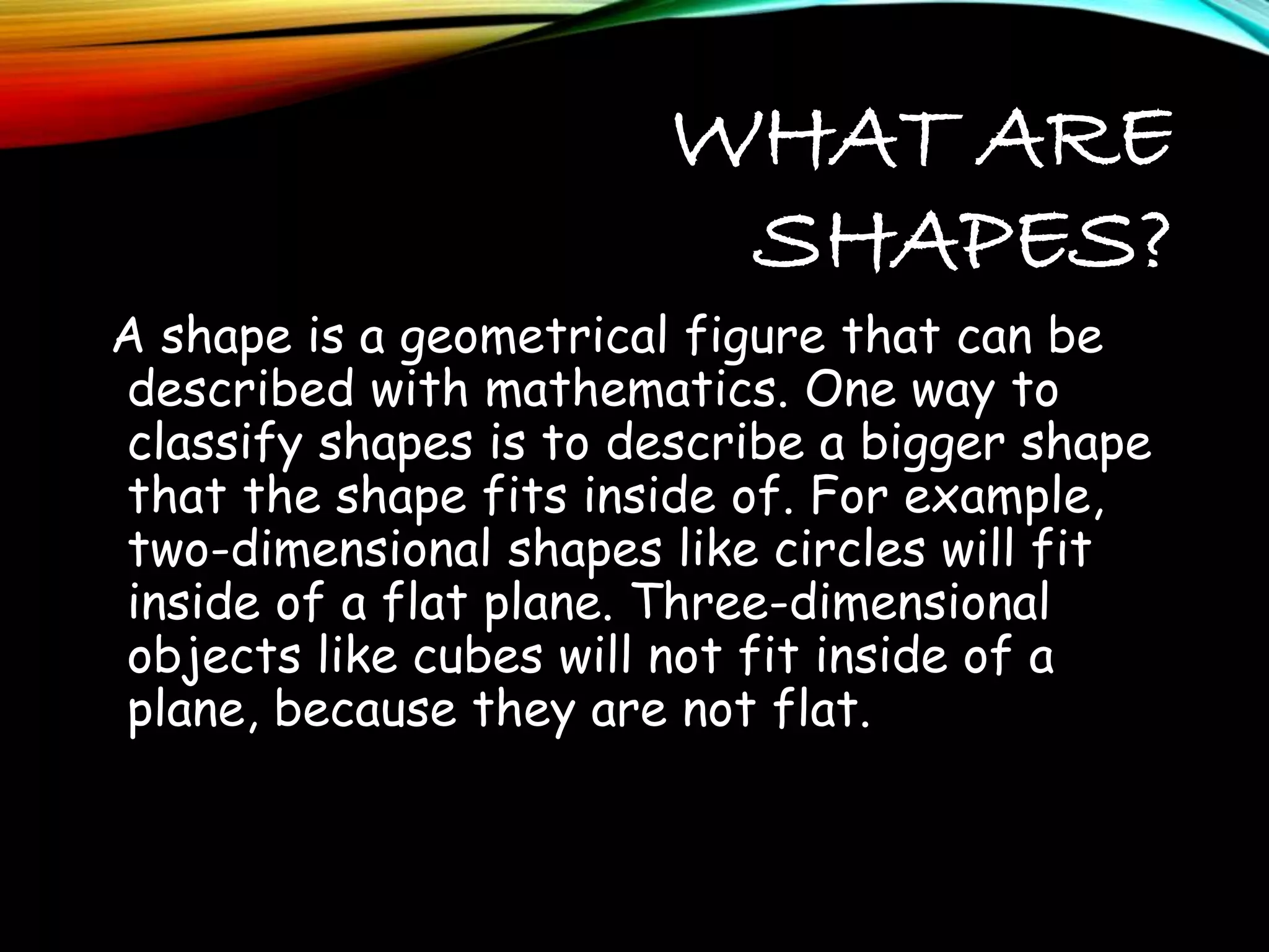 Solid shapes | PPTX