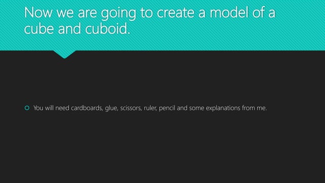 Solid shapes cube and cuboid | PPTX