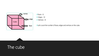 Solid shapes cube and cuboid | PPTX