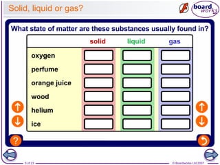 Solids Liquids and Gas.pptx | Chemistry | Science