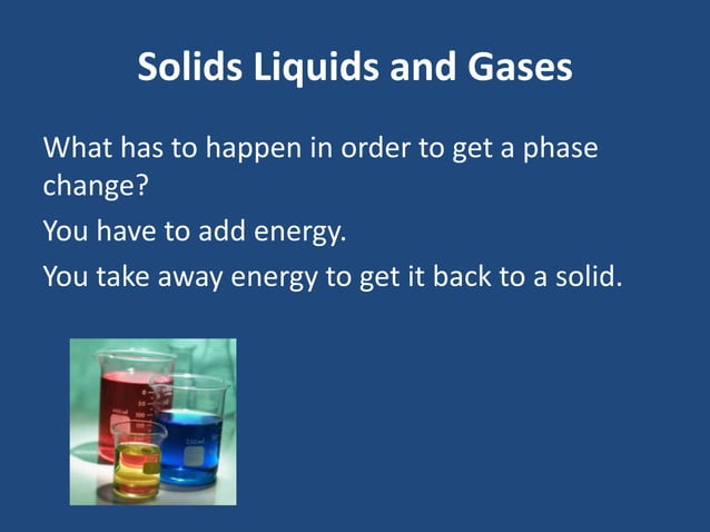 Solids, Liquids and Gases | PPT