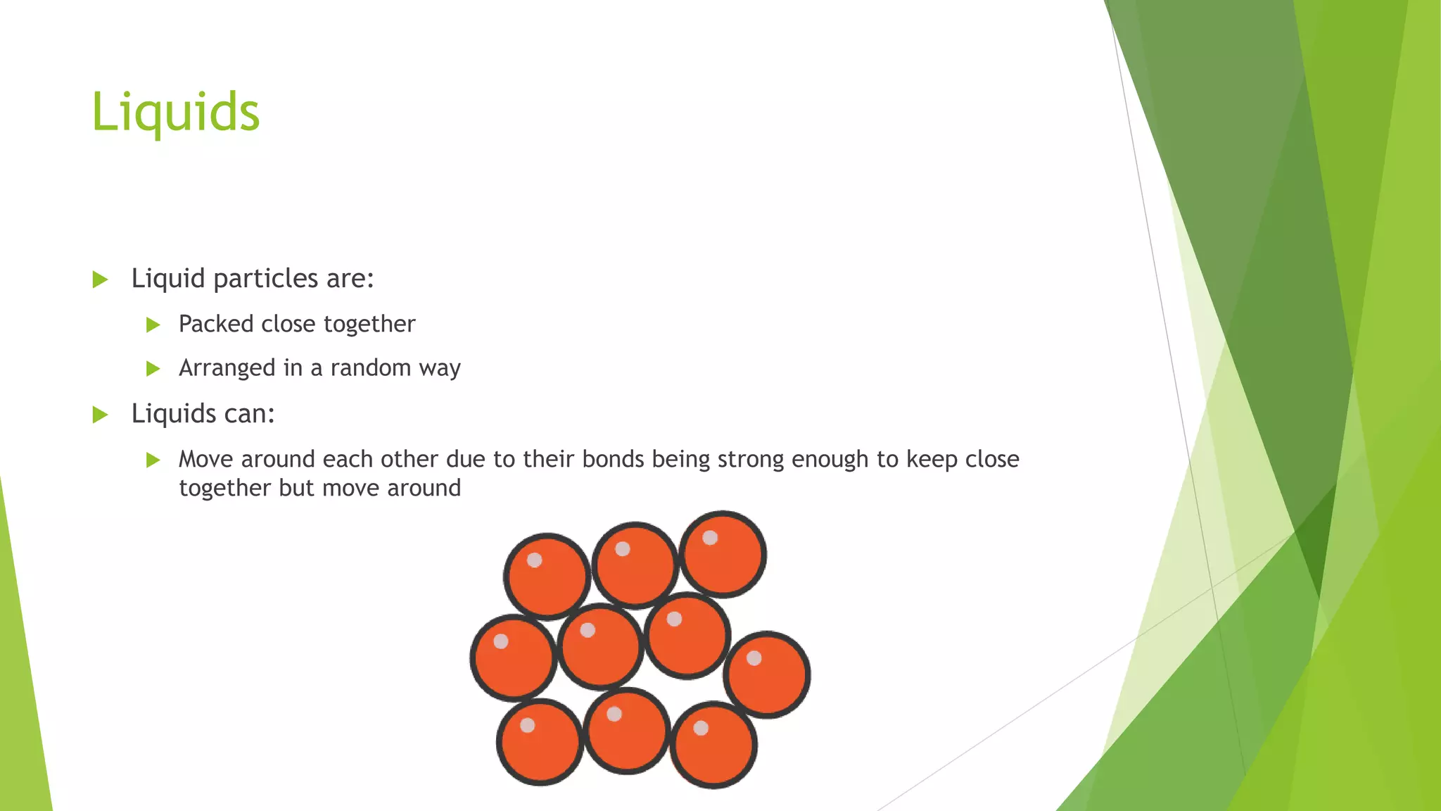 Solids, liquids and gases | PPTX