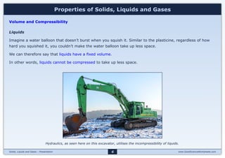 States of Matter: Solids, Liquids and Gases [Presentation] | PDF