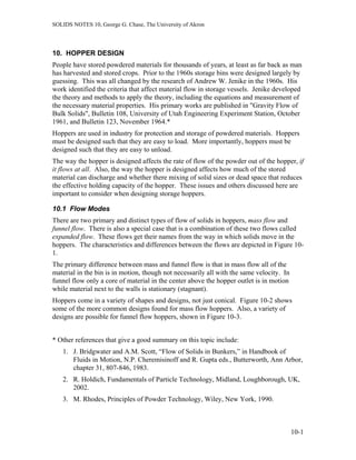 Solids notes10hopperdesign | PDF